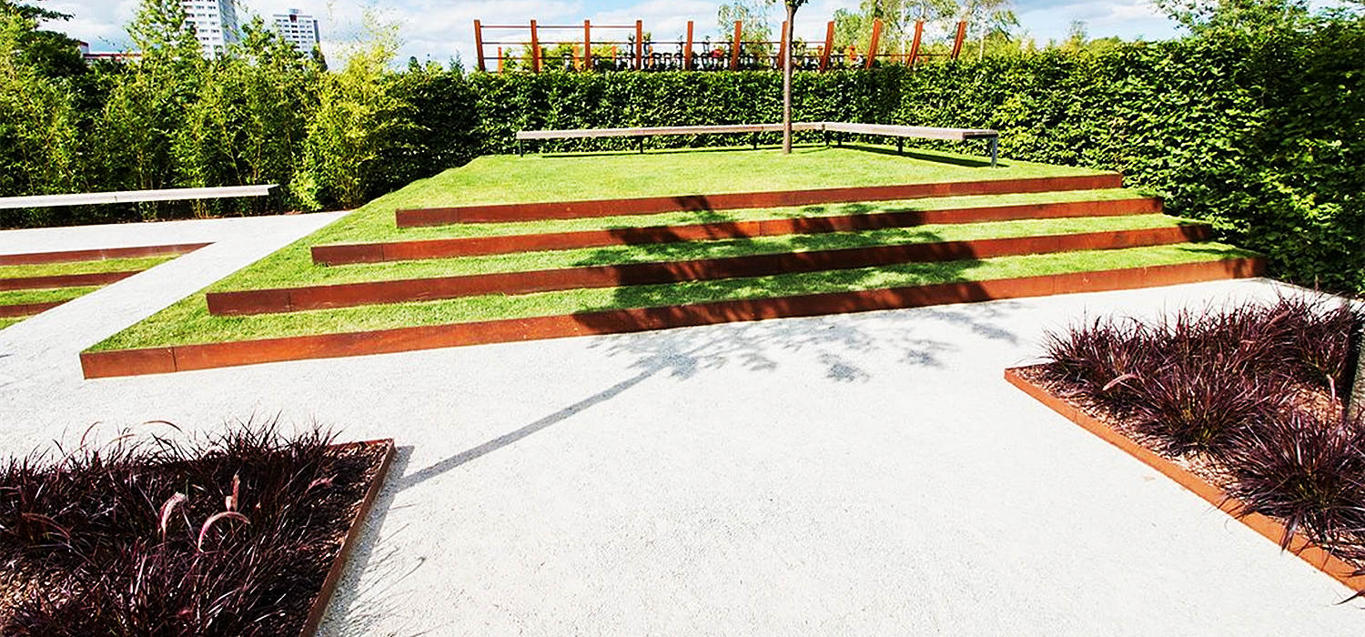 10 Ideas to Style Your Corten Garden Borders