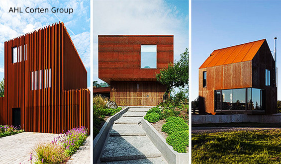 Corten Steel Siding Panels and Weathering Steel Cladding