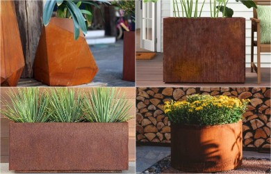 corten steel screen ahl-sp05