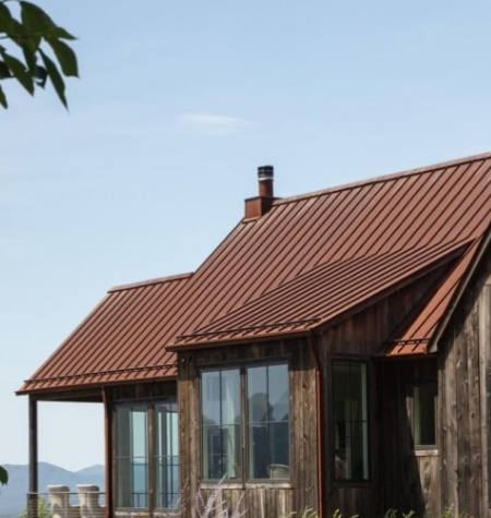 Custom Weathered Steel Roofing Panels for Exterior Projects