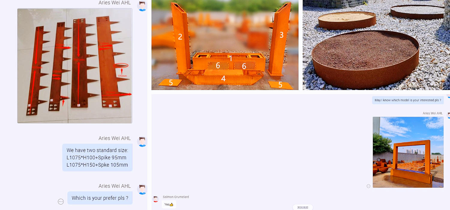 Transaction Case - Water Feature & Metal Edging - Thailand