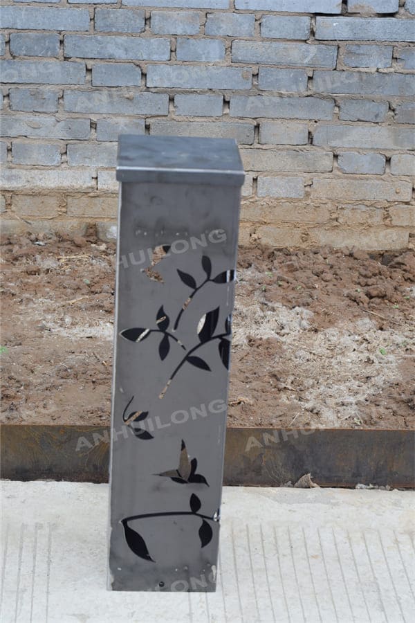 Different Powder Coat Color Metal Garden Lights --AHL Corten Steel