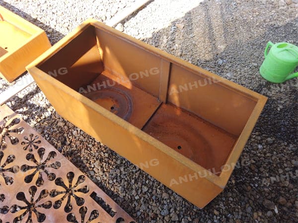 Versatile Founction Corten Steel Planter Box--AHL Corten Steel